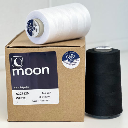 Coats Moon Overlocker Thread - 5000m Spool - Ackroyd and Adams Ltd